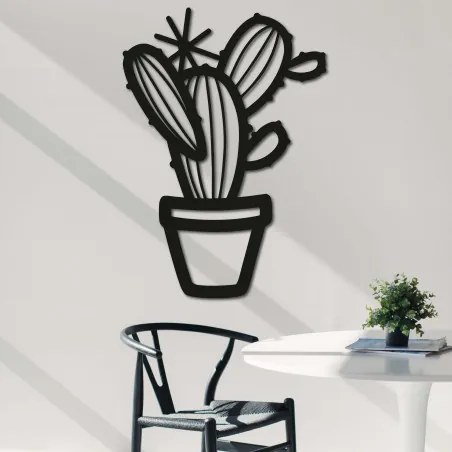 Stylový obraz na stěnu - KAKTUS CARIS | SENTOP PR0410 plywood