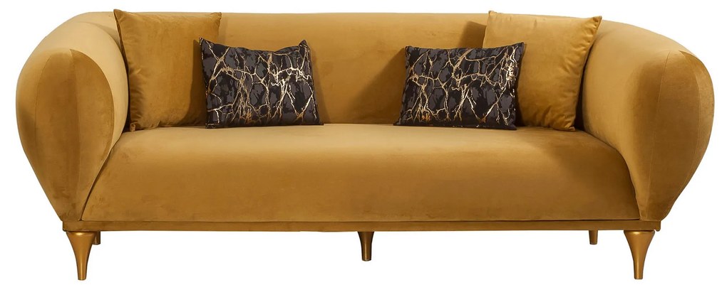 Hanah Home Pohovka MEBLON žlutá 867UNQ1541