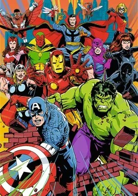 TREFL Puzzle Premium Plus Marvel: Hrdinové Marvelu / 1000 dílků / 68,3