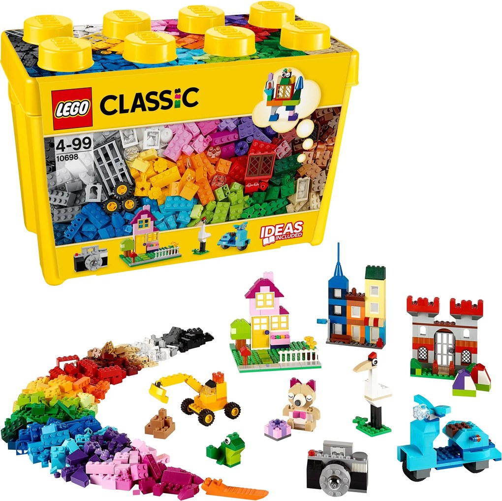 Lego stavebnice lego classic 10698 velký kreativní box lego
