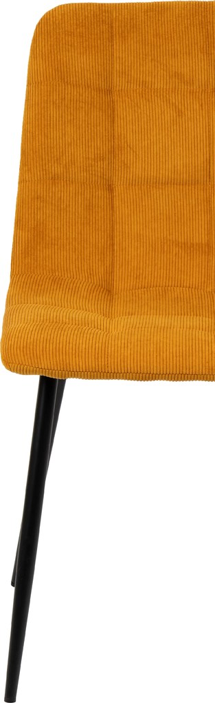 Noela Manšestrová jídelní židle ARIA žlutá