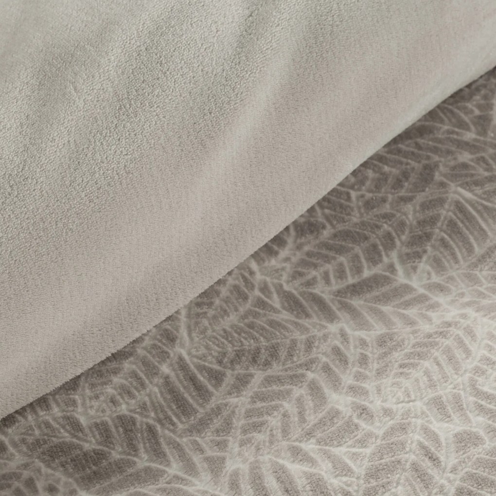 FLEECOVÉ POVLEČENÍ FLANO3 200X220 CM, 2 KS 70X80 CM LISTY