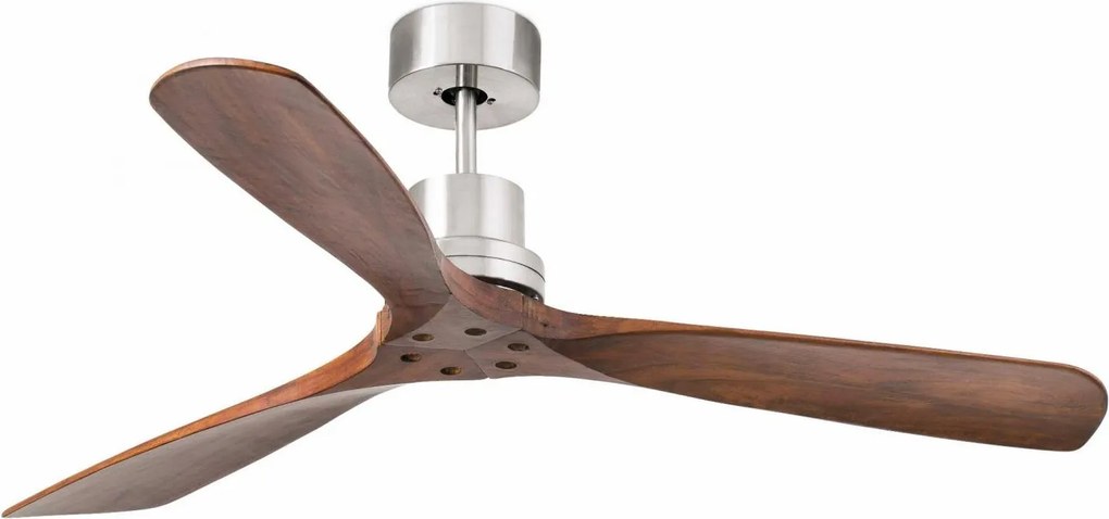 FARO 33370DC LANTAU L stropní ventilátor, matný nikl s DC motorem - FARO