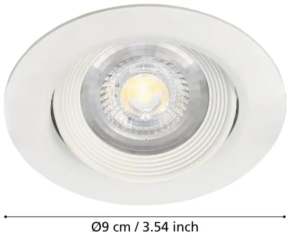 Eglo 32896 - SADA 3x Podhledové svítidlo SARTIANO LED/5W/230V