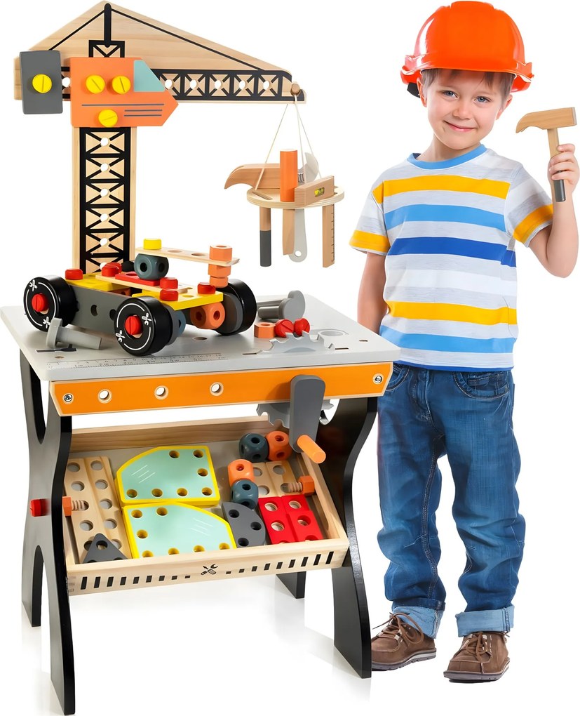Dětská dílna WOODO ECOTOYS vícebarevná