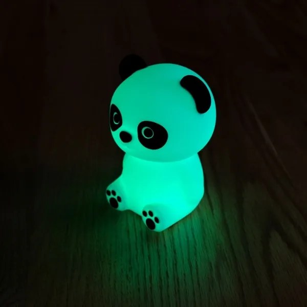 MegaLight - LED RGB Stmívatelná dětská dotyková lampa PADDY PANDA LED/5V