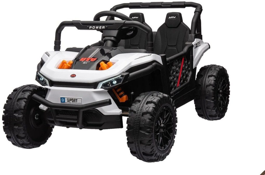 Elektrické auto utv small bílé