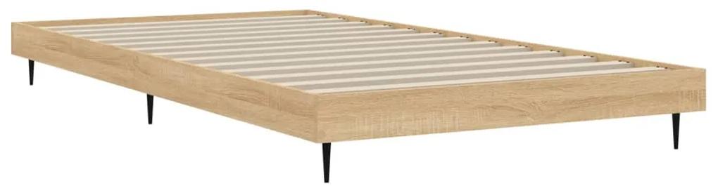 Rám postele dub sonoma 90 x 200 cm kompozitní dřevo