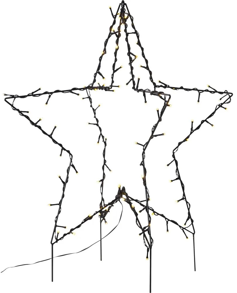 Star trading Venkovní LED osvětlení hvězda FOLDY V.55 cm 90x LED