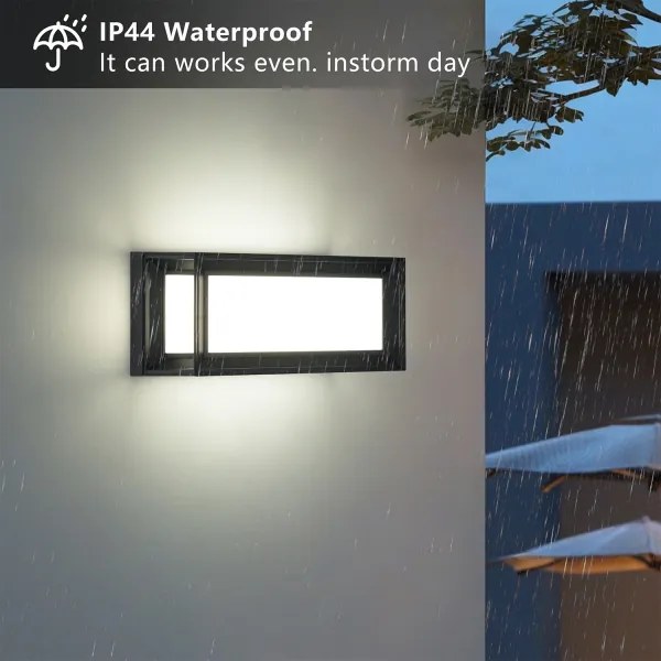 Brilagi - LED Venkovní nást. sv. PARKER LED/12W/230V 3000/4500/6000K černá IP44