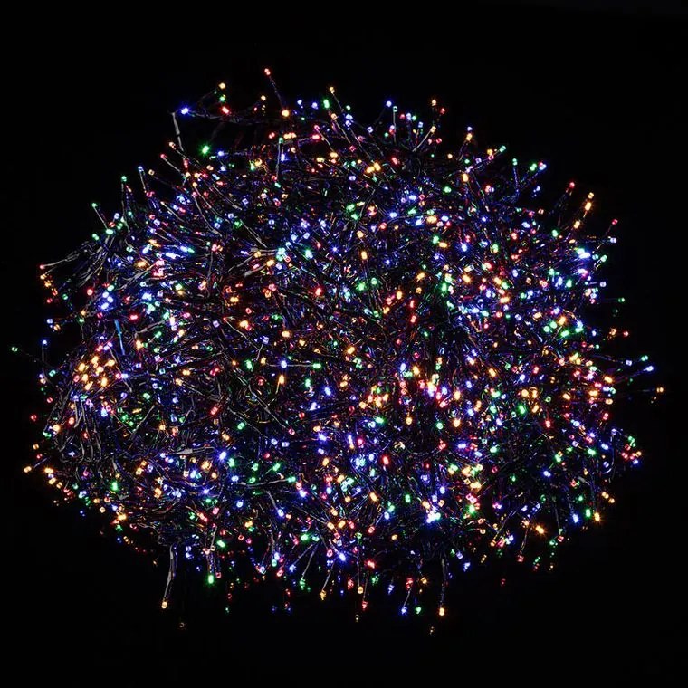 Světelný řetěz vnitřní / venkovní vícebarevný 3000 LED