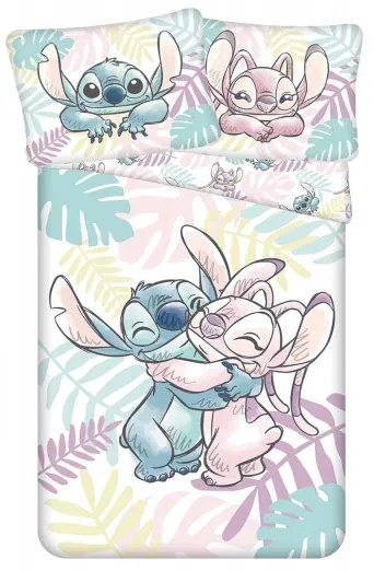 Jerry Fabrics Povlečení Lilo a Stitch Leaves 140x200, 70x90 cm