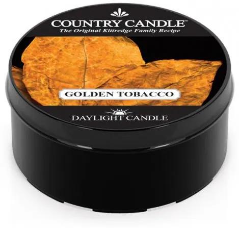 Country Candle Vonná Svíčka Golden Tobacco, 35 g