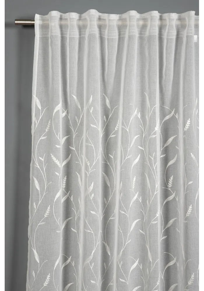 Bílá záclona 245x140 cm Dolly-Voile - Gardinia