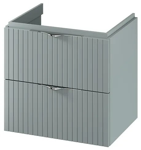 Cersanit Tirso, závěsná skříňka pod umyvadlo 594x447x572 mm, zelená matná, S1015-015