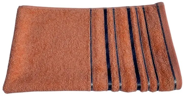 Praktik Ručník ZARA 450g/m2 40x60 cm  Ručník ZARA 40x60 cm lososová
