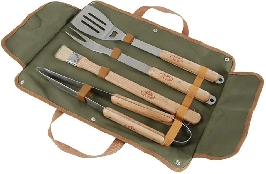 Set ručních nástrojů na grilování a pouzdra Ego Dekor BBQ