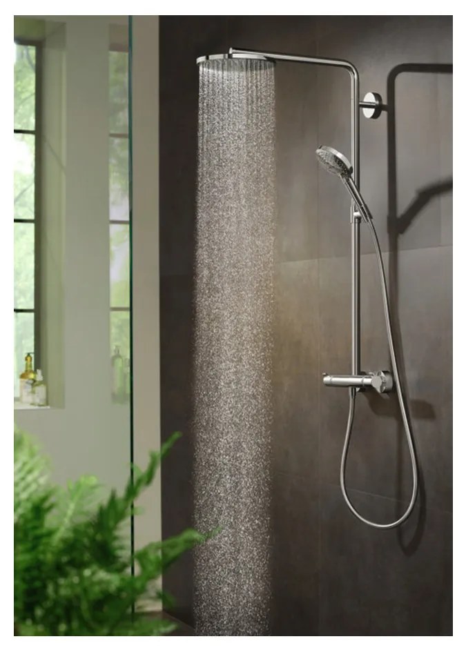 Hansgrohe Raindance Select S - Showerpipe 240 1jet P s termostatem, chrom 27633000