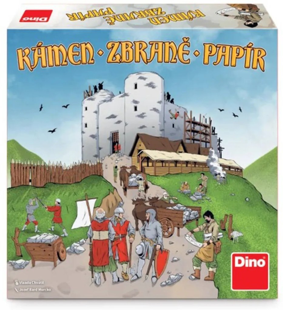 DINO Hra Kámen, zbraně, papír II. *SPOLEČENSKÉ HRY* dn631816