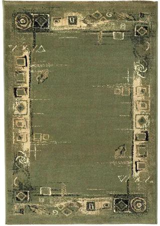 Koberce Breno Kusový koberec SOLID 07/AVA, Zelená, Vícebarevné, 100 x 150 cm