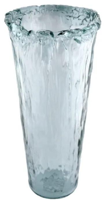 Ručně vyráběná skleněná váza SAN MIGUEL 50cm