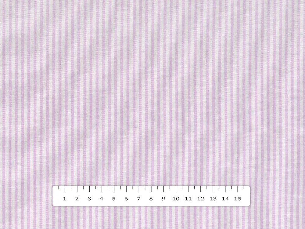 Biante Dekorační prostírání na stůl Leona LN-160 Světle fialové proužky na bílém 35x45 cm