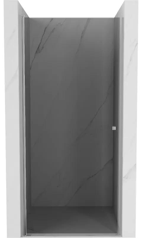 Mexen Pretoria otočné sprchové dveře 80 cm, Grafitově černá, Chromovaná - 852-080-000-01-40