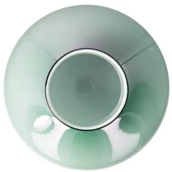 Goebel Váza Silver stone, zelenkavá, 20 cm, sklo