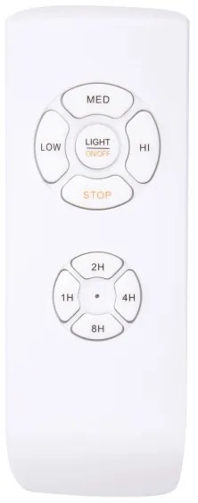 Zambelis 19136-B - Stropní ventilátor + dálkové ovládání