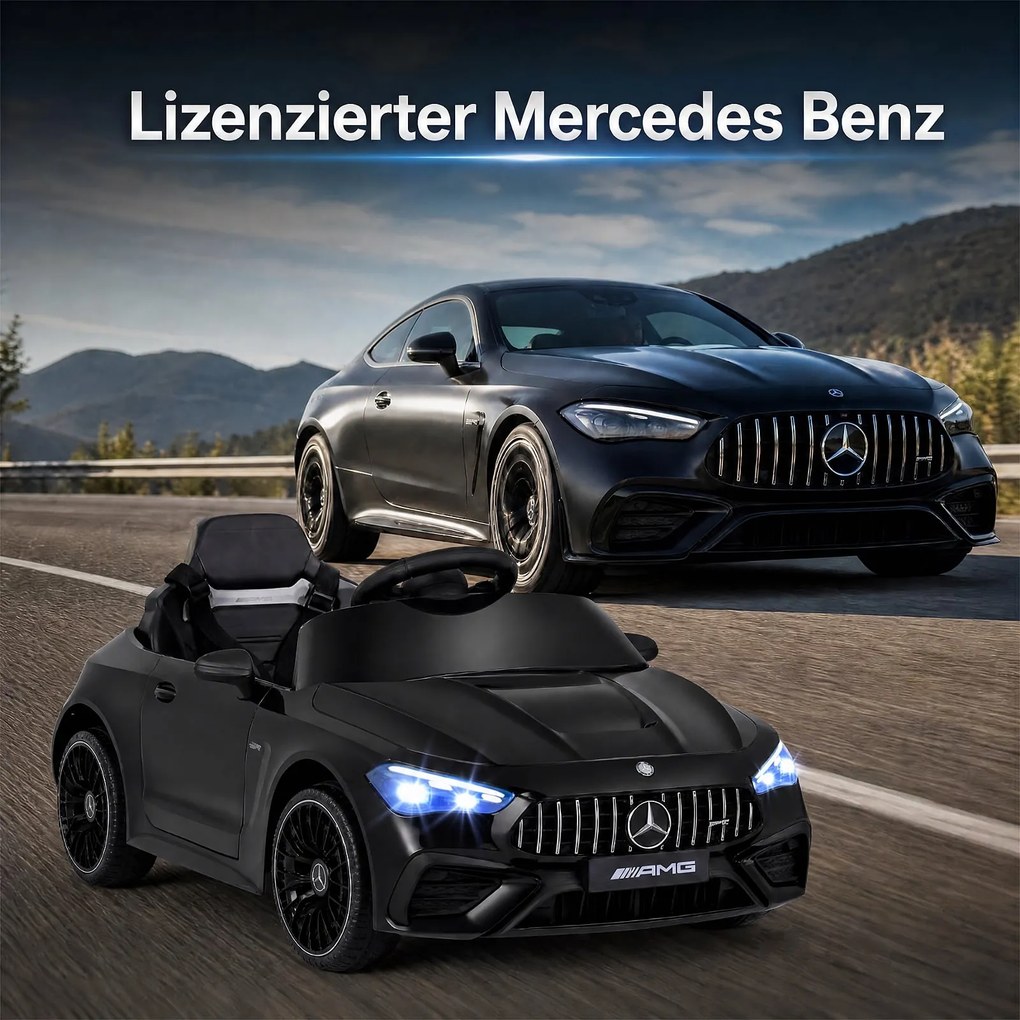 Costway Dětské elektrické autíčko 12 V Mercedes-AMG dětské auto