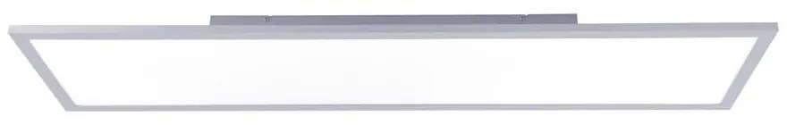 Stropní lampa PAUL NEUHAUS LED panel, Ultraploché, stříbrná, 120x30 cm 3000K LD 14353-21