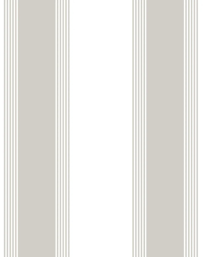 Krémovo-béžová vliesová tapeta s  pruhy, 28871, Thema, Cristiana Masi by Parato