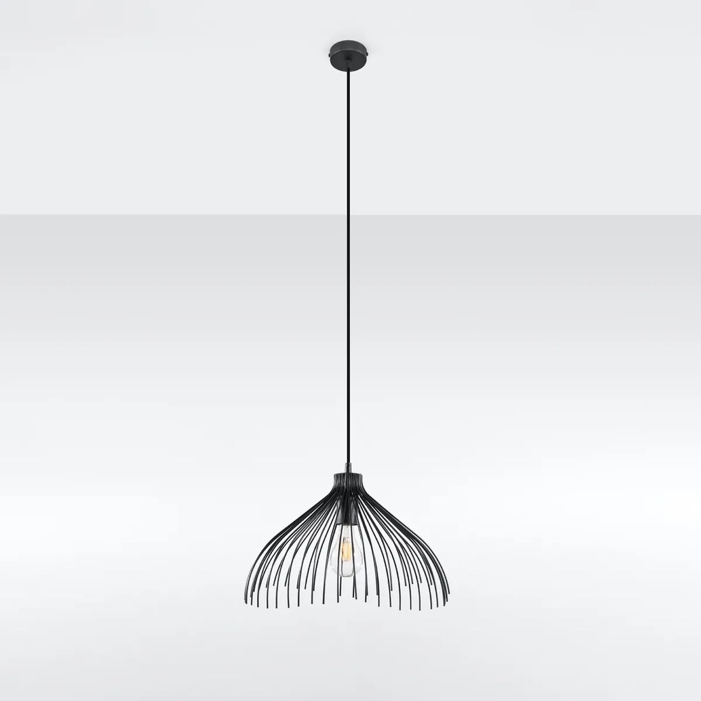 Sollux Lighting Závěsné svítidlo UMB černé