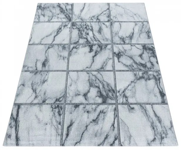 Vopi | Kusový koberec Naxos 3816 silver - 140 x 200 cm