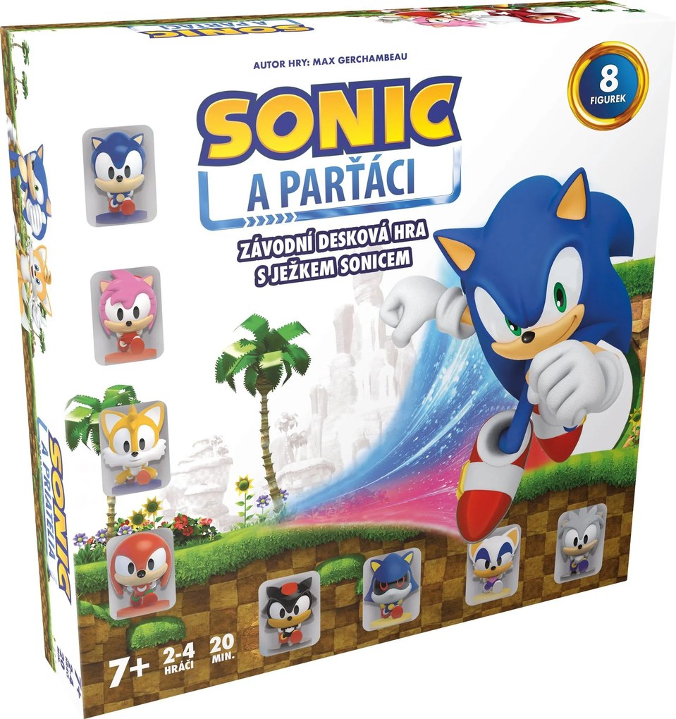 Desková hra sonic a parťáci
