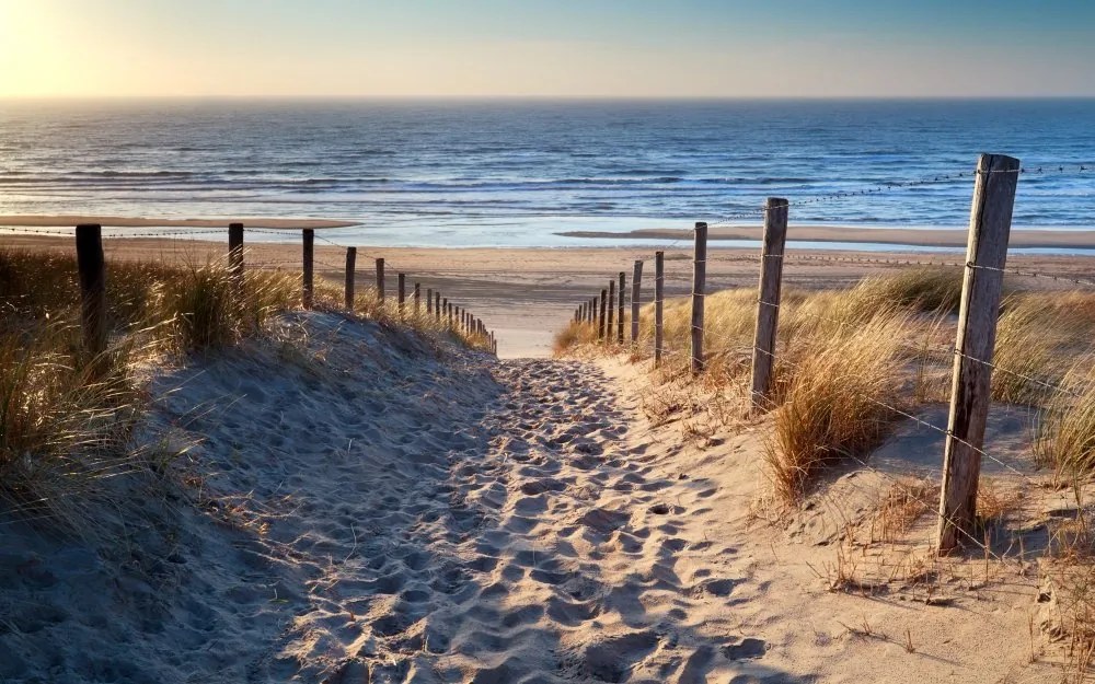 Vícedílný obraz Pláž Severního Moře 3D Nedostatek Nedostatek Přírodní plátno 240x150