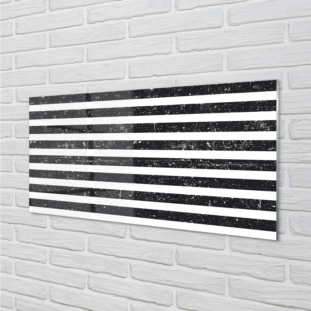 Obraz na skle Zebra pruhy skvrny 120x60 cm