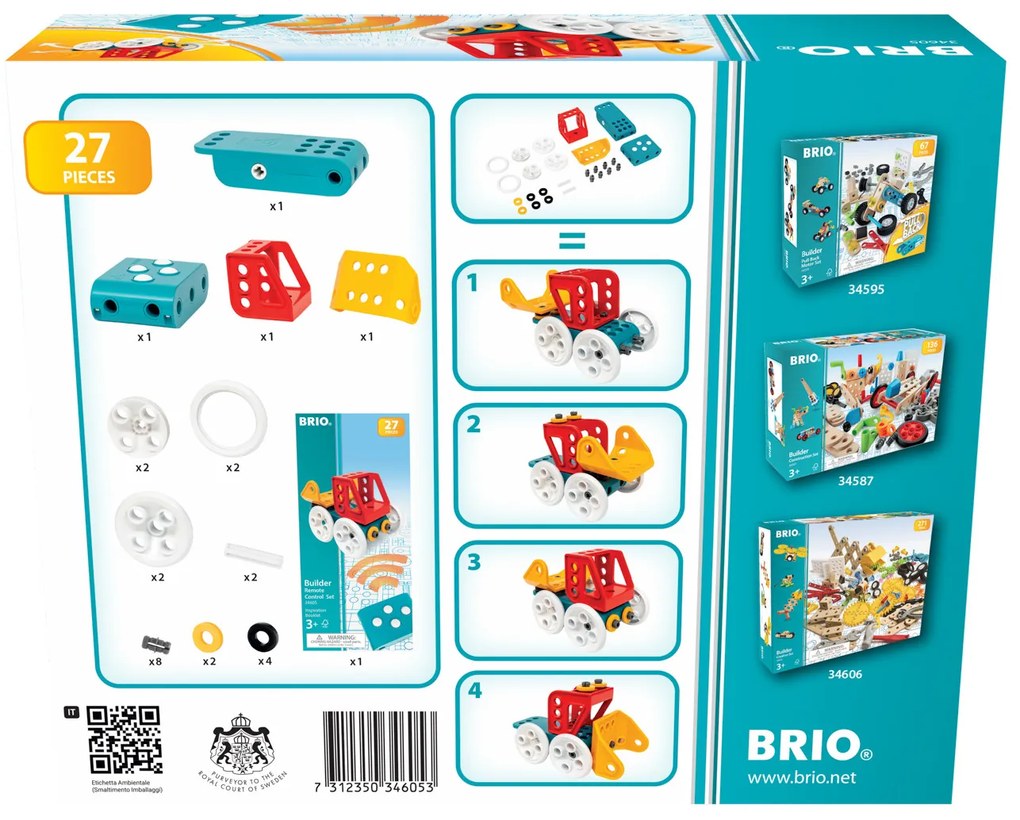 Brio Builder - stavebnice s dálkovým ovládáním