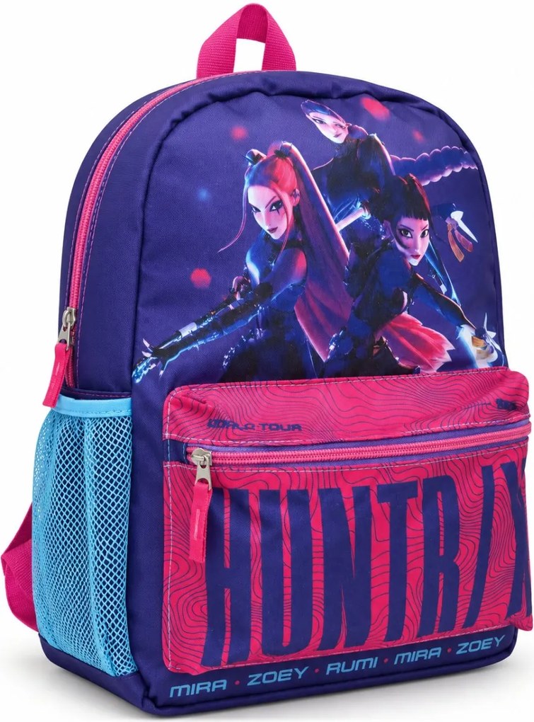 Dívčí batoh KPop Demon Hunters – HUNTR/X - motiv Neon Stars - 12L