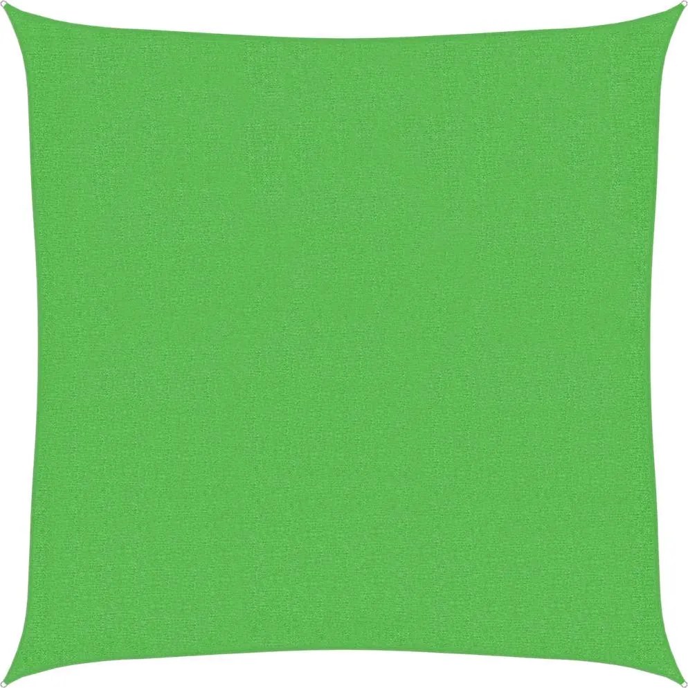 Stínící plachta 160 g/m² světle zelená 2 x 2 m HDPE 311272