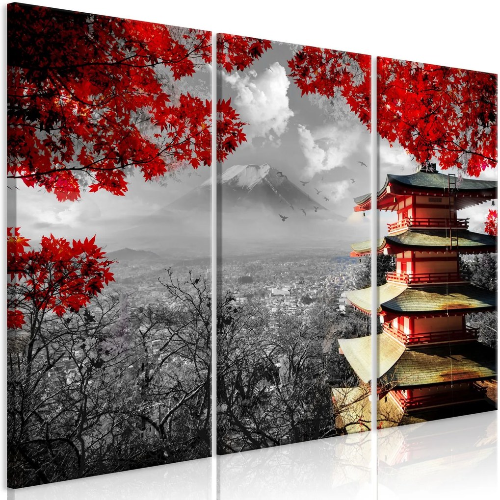 Obraz - Japanese Adventure (3 Parts) 120x80