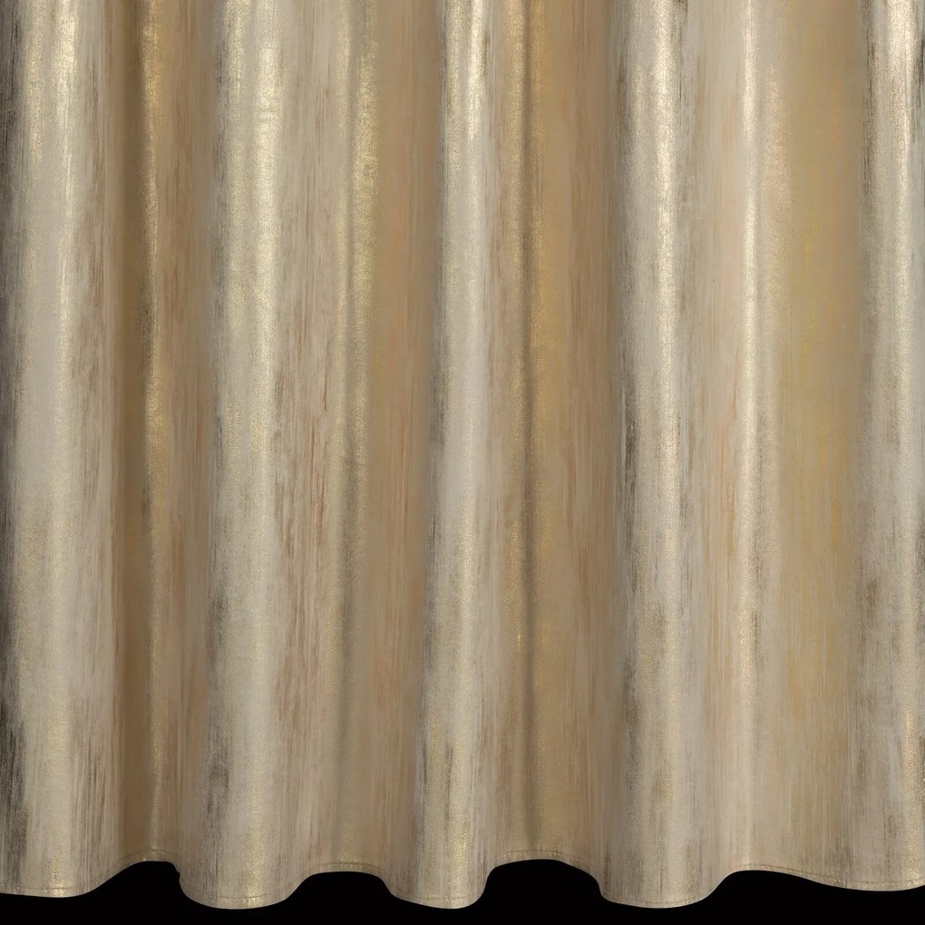 ZATEMŇOVACÍ ZÁVĚS NA PÁSCE EMILA 140X270 CM VZOROVANÁ
