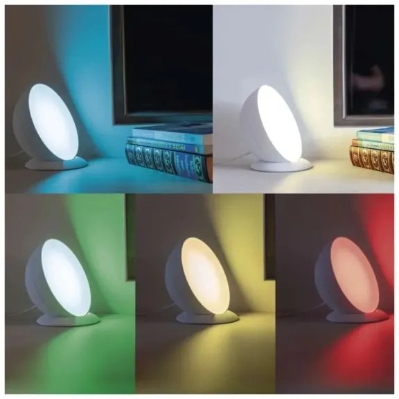 LED RGB Stmívatelná stolní lampa GoSmart LED/7W/230V Wi-Fi bílá