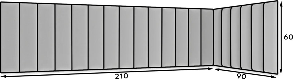 Quadratta 210x90x60