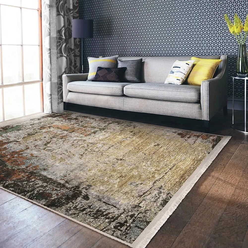 Hnědo-béžový koberec 160x230 cm – Mila Home