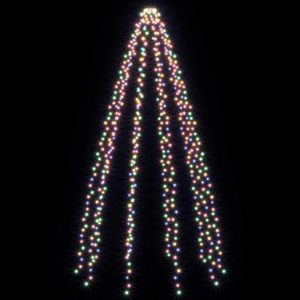 Světýlka na stromeček 500 barevných LED 500 cm dovnitř i ven 328899