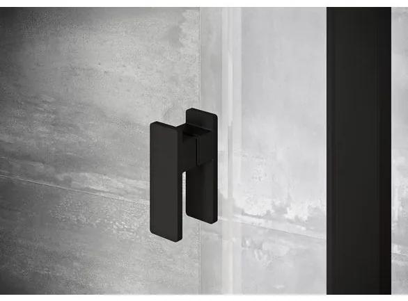 Ravak Nexty Sprchové dveře 110 cm, černá+transparent NDOP2-110 03OD0300Z1