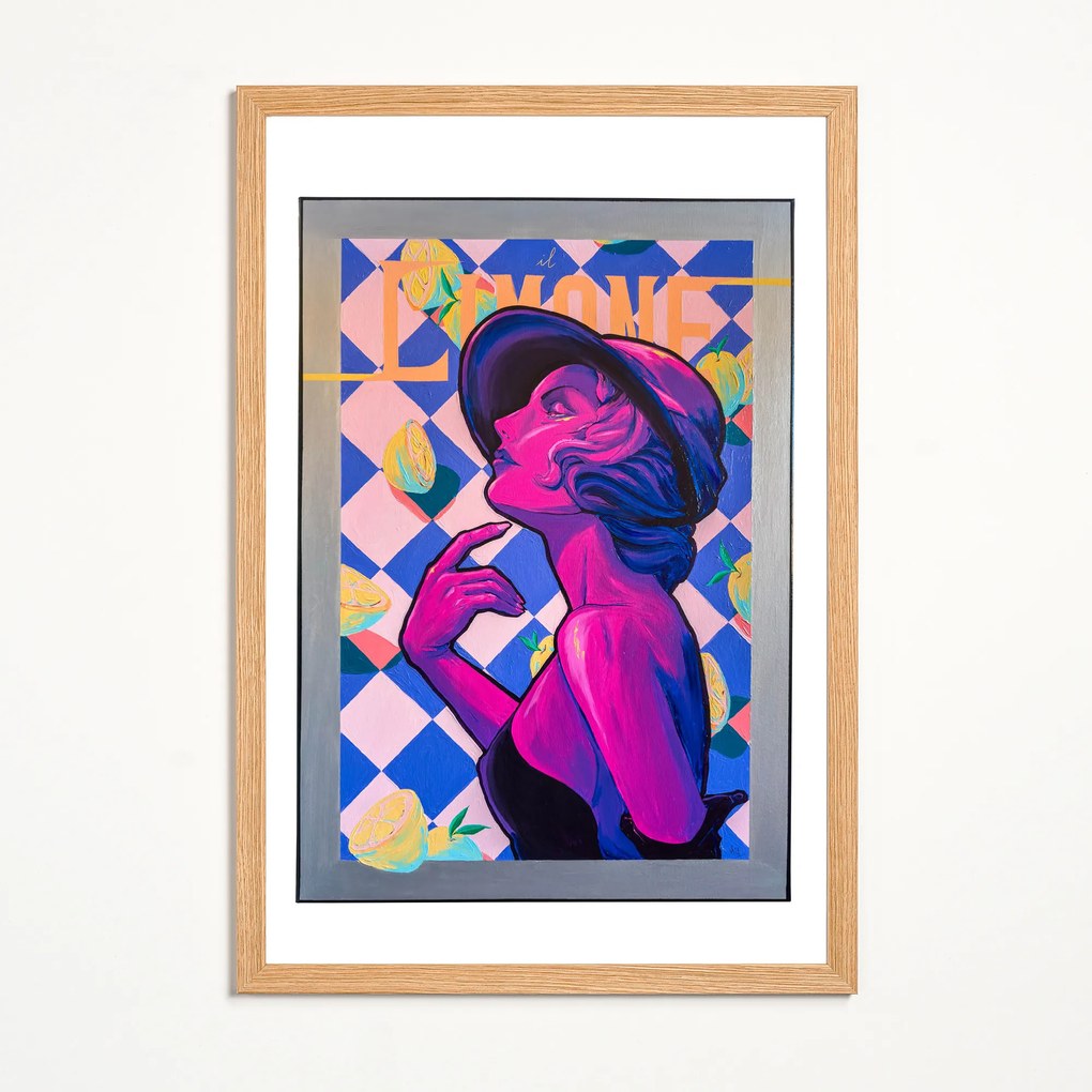 Ondřej Mio Michálek | Il Limone Rám: Bílý, Velikost: 30 x 20 cm