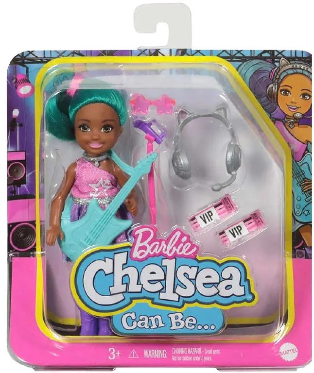 MATTEL BRB Barbie Chelsea povolání set panenka s doplňky 5 druhů 25gtn86