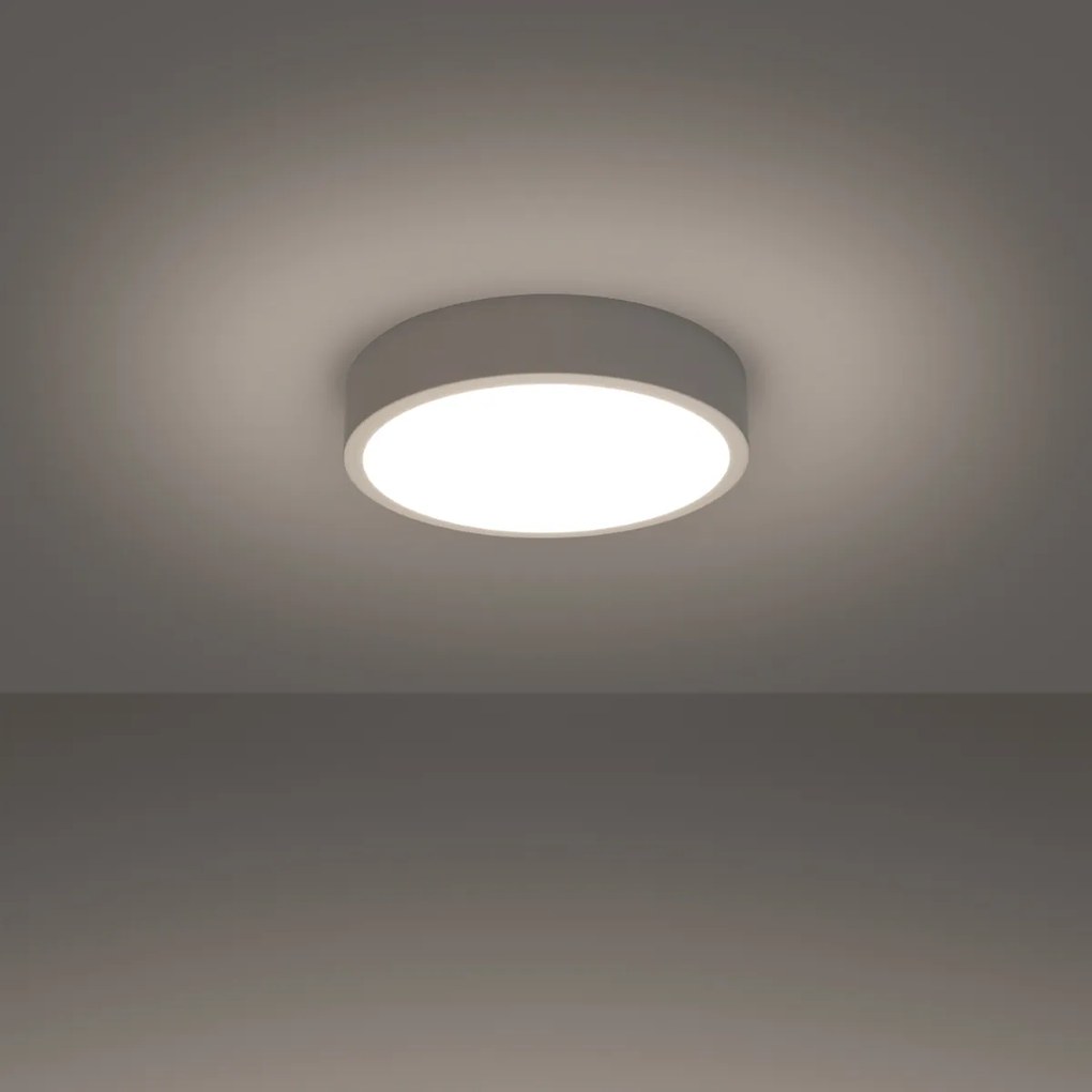 Sollux Lighting Stropní svítidlo ONYX 30 bílé LED 3000K